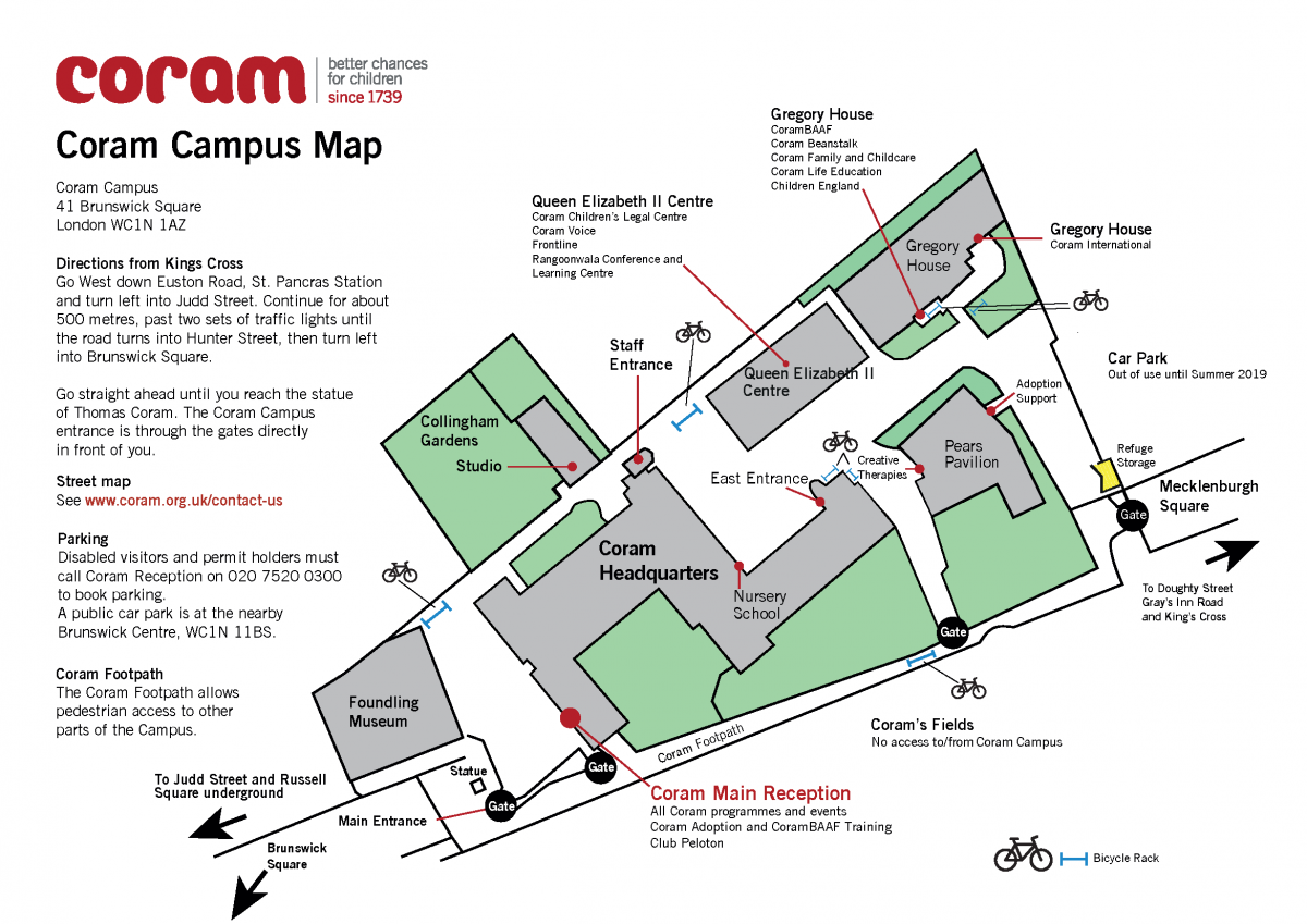 Explore Coram's campus - Coram