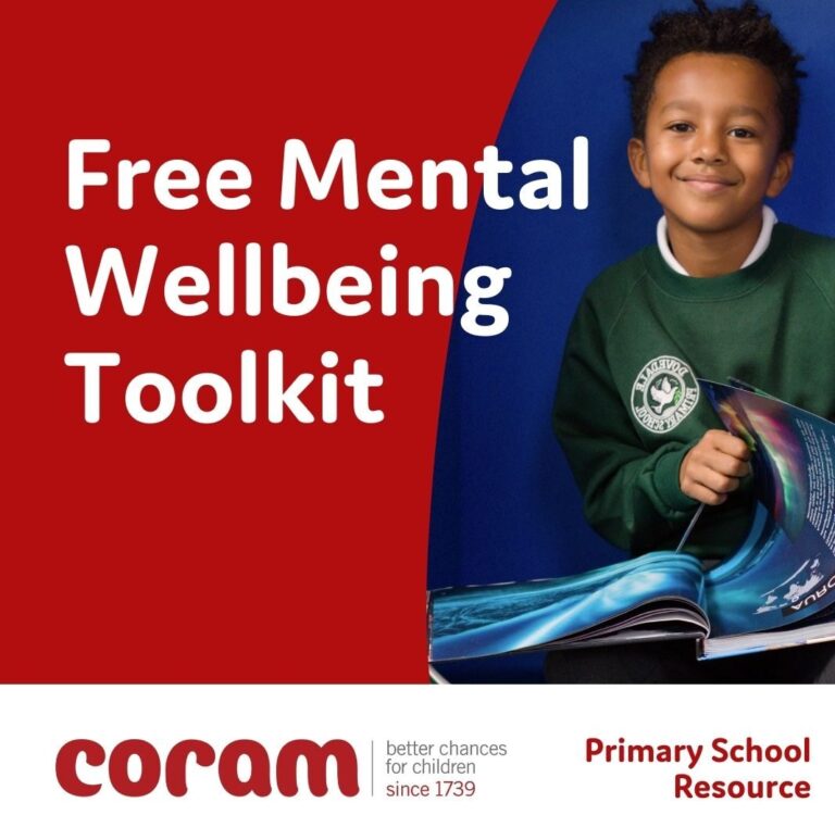 Coram launches free wellbeing toolkit for primary school children - Coram