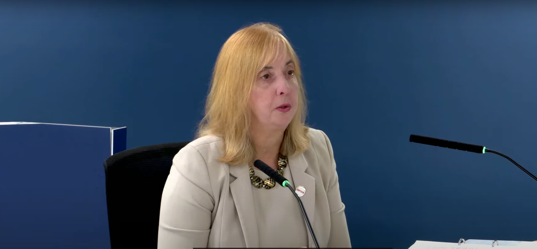 Coram CEO Dr Carol Homden gives evidence to Covid-19 Inquiry - Coram